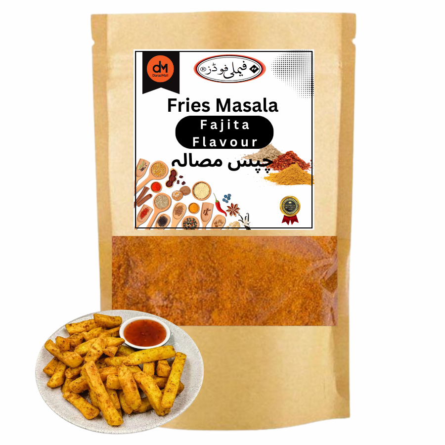 Fries Fajita Masala Seasoning – Smoky, Spicy & Tangy Fries Flavor Powd – Thefamilyshop.pk